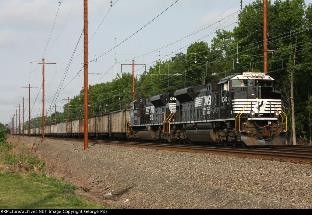 Running with the morning sun